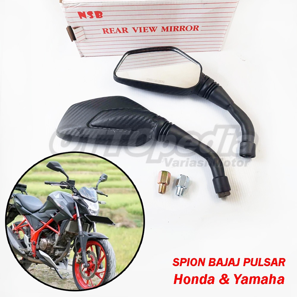 Jual Spion Variasi Bajaj Pulsar Karbon Motor Honda Yamaha NMAX AEROX ...