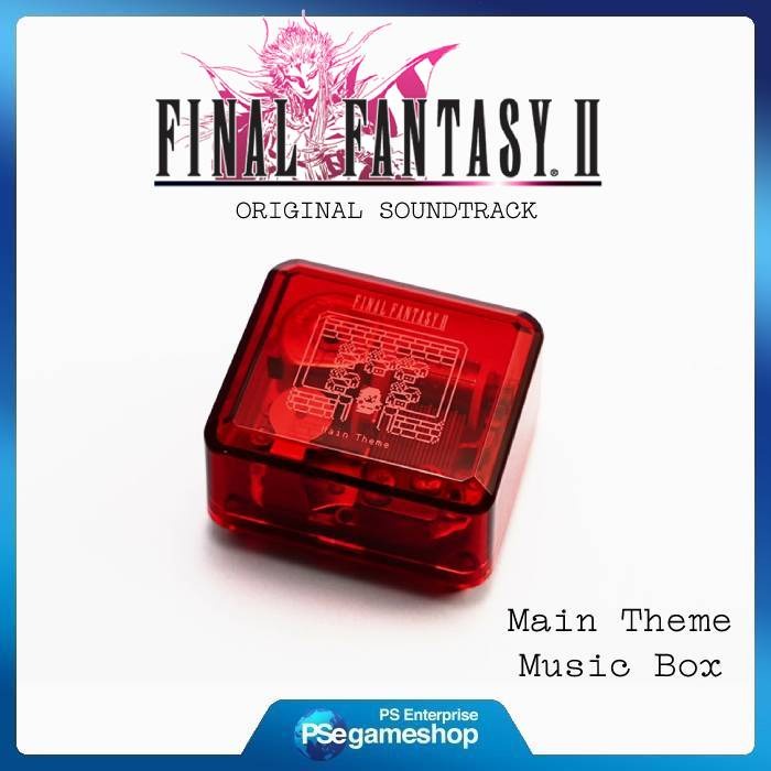 Jual FINAL FANTASY Music Box [Final Fantasy II “Main Theme” Red ...