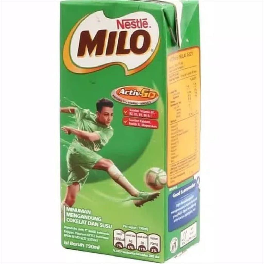 Jual Milo UHT Activ Go 190ml | Shopee Indonesia