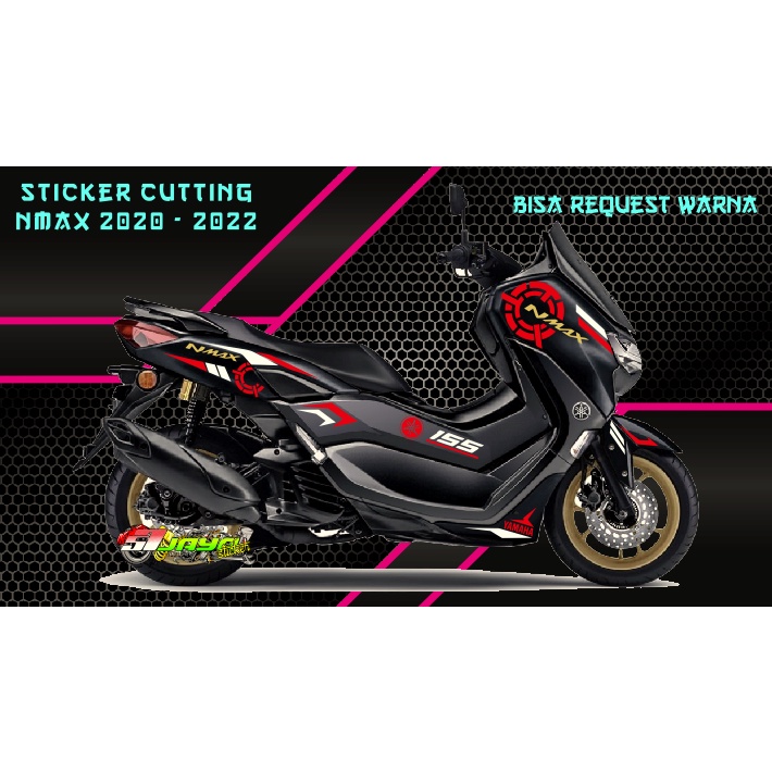 Jual Sticker Stiker Cutting NMAX New 2020 - 2022 (Free Sticker Hologram ...