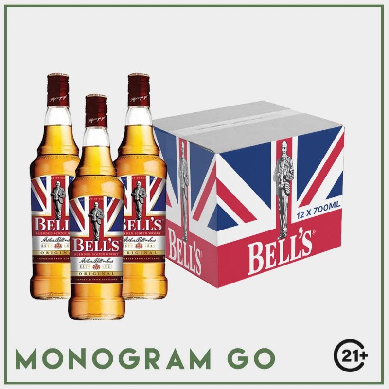 Jual Bell's Blended Scotch Whisky 700ml (1 KARTON ISI 12 BOTOL ...