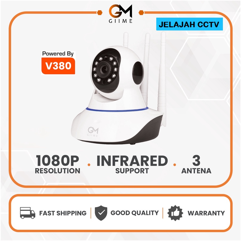 Jual Giime - Kamera Full HD - Cctv Orion 3 Antena CCTV Wifi Support ...