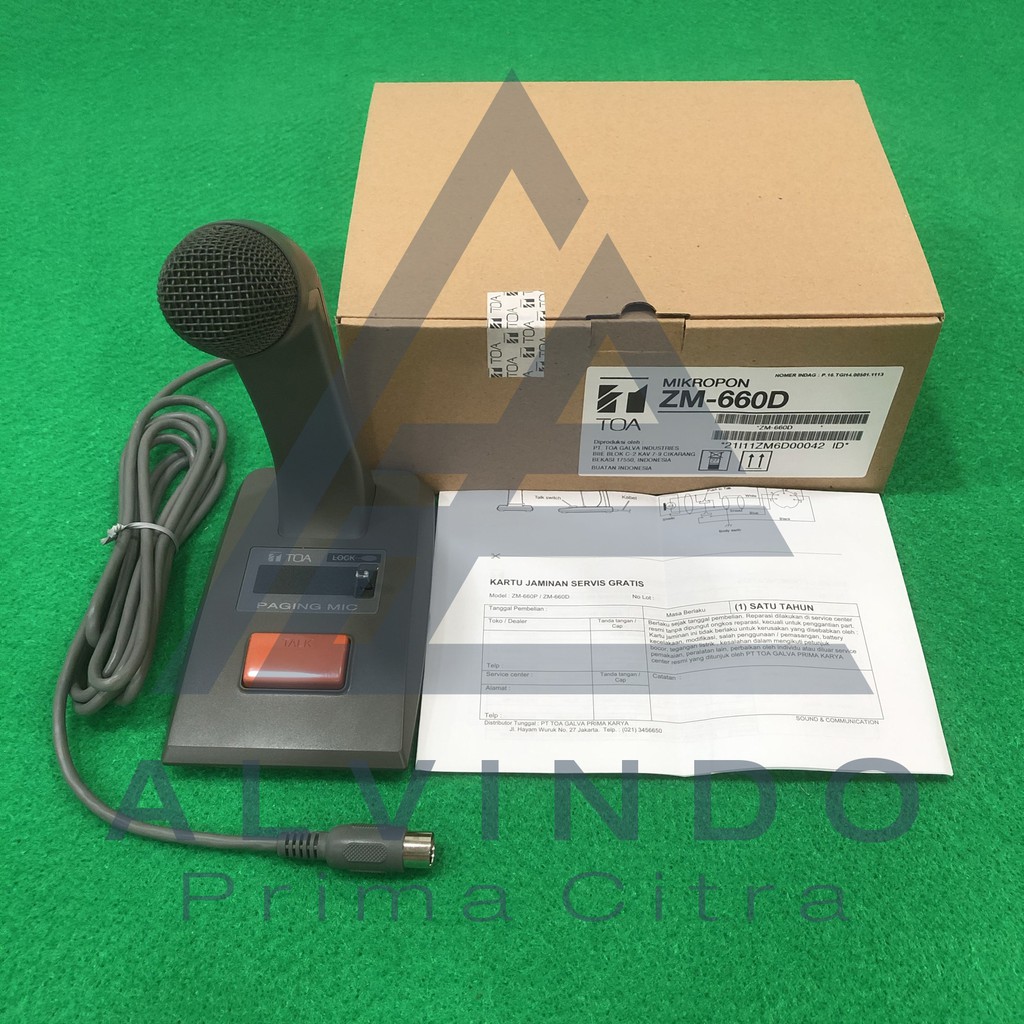 Jual TOA ZM-660D (Paging Microphone / Mikrofon Paging / ZM 660 D) | Shopee Indonesia
