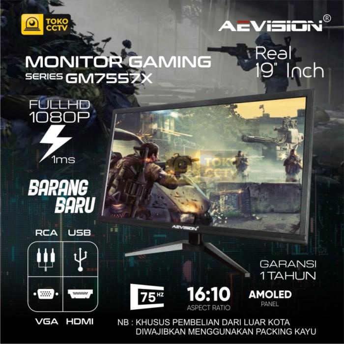 Jual Monitor LED 19" Aevision 19 inch Monitor PC AE-LED19A-2K 1920x1080 ...