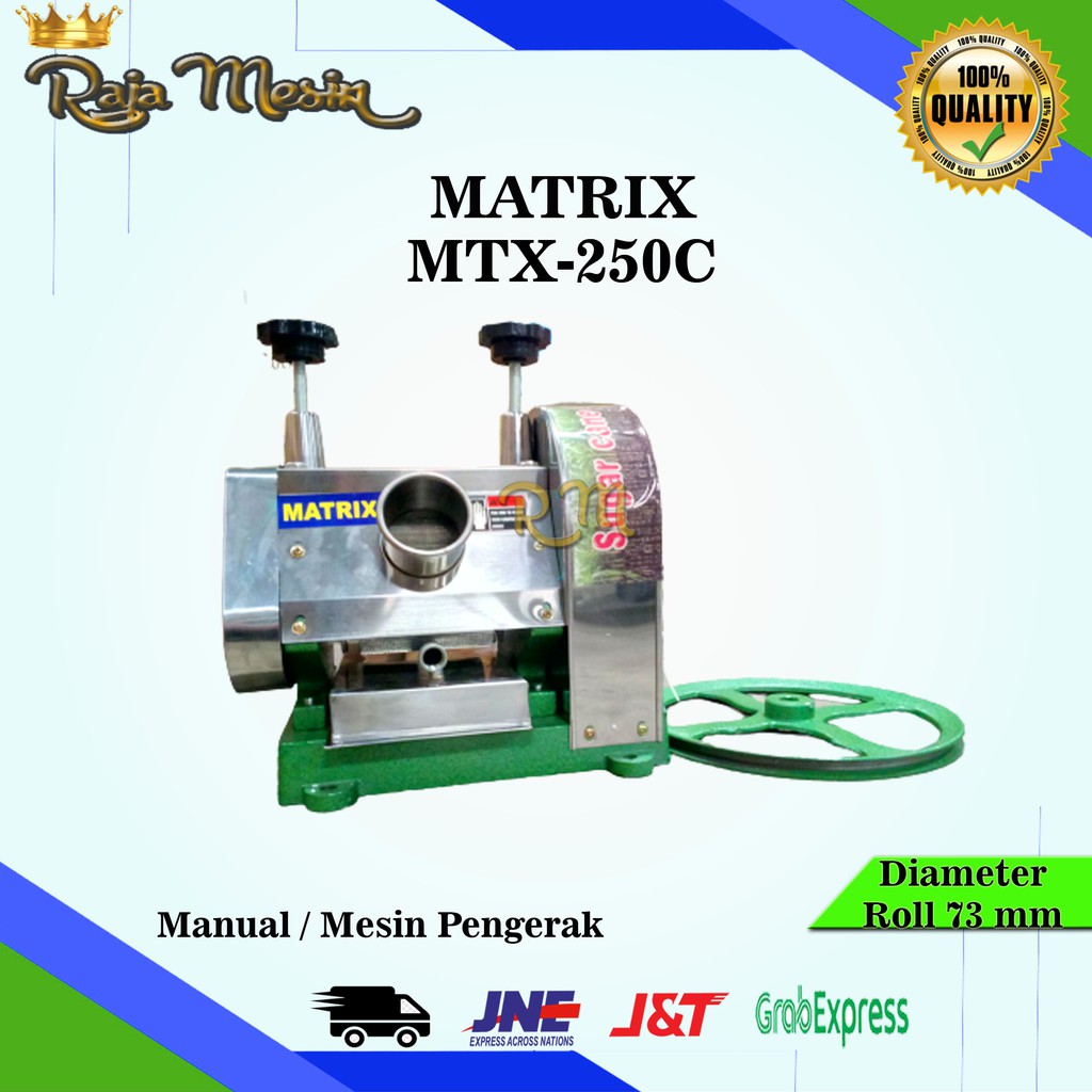 Jual Sugar Cane Juice Extractor Only Matrix MTX-250C / Mesin Peras Sari Tebu Murah | Shopee ...