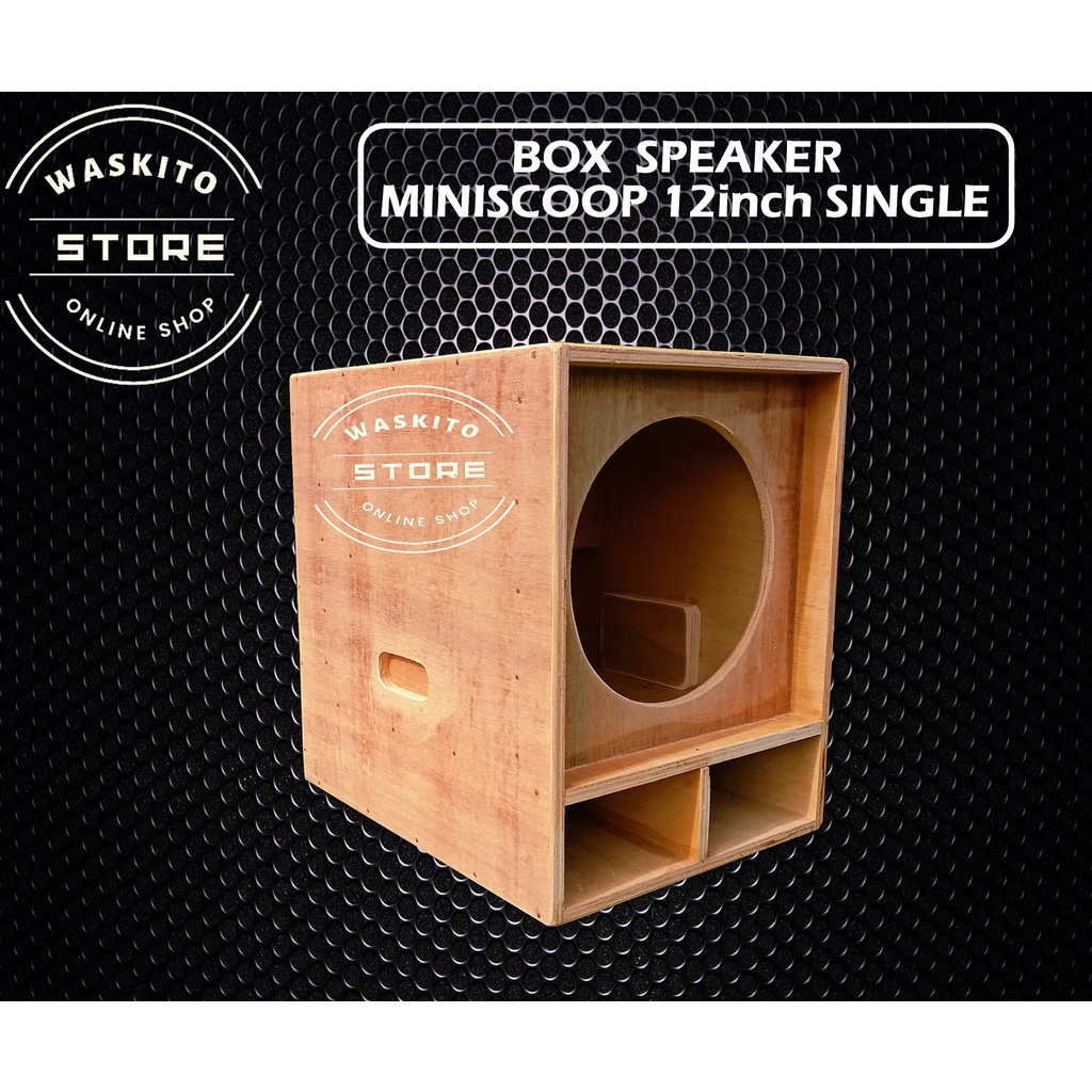 Jual Box Speaker Miniscoop 12 Inch Single | Shopee Indonesia