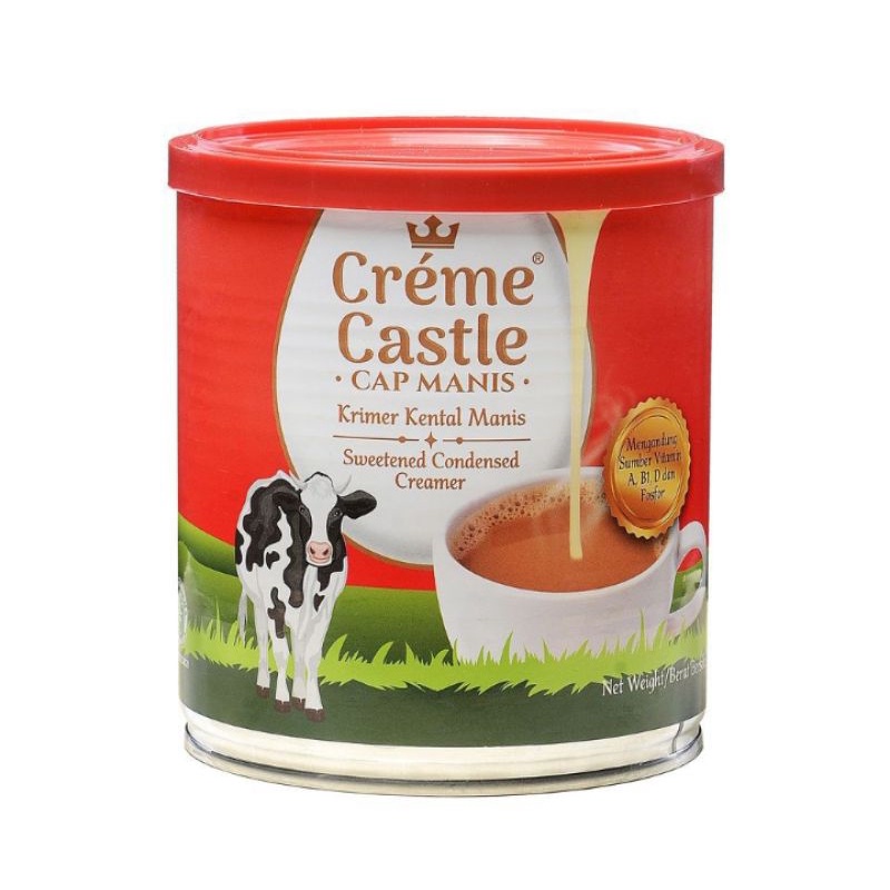 Jual skm / susu kental manis cream castle ( coklat / original ) 1kg ...