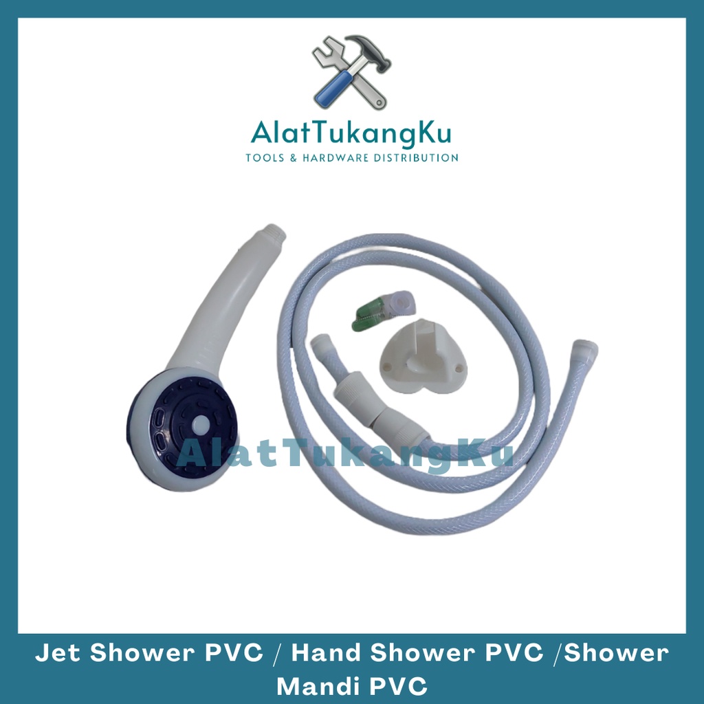 Jual Jet Shower PVC / Hand Shower PVC /Shower Kamar Mandi PVC Bano ...