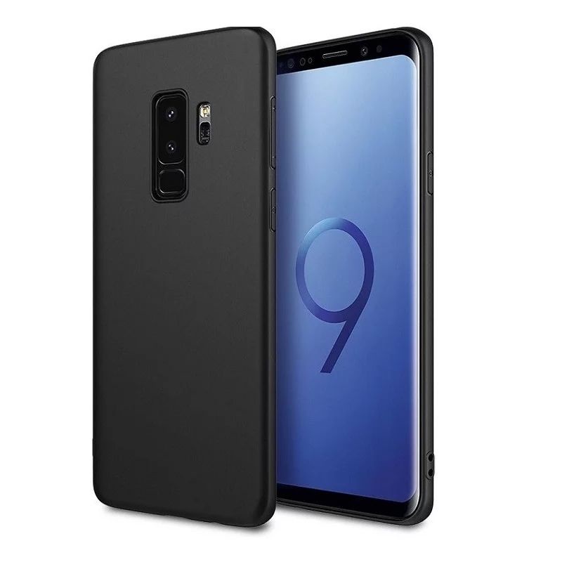 Jual CASE SAMSUNG S9 PLUS SOFT CASE MATTE BLACK DOFF PREMIUM SLIM FIT CASE | Shopee Indonesia