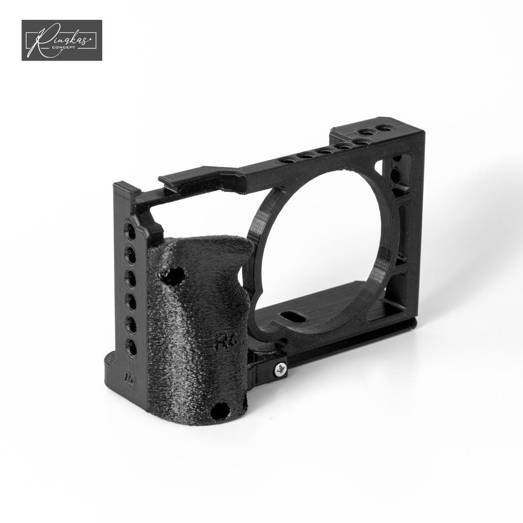 Jual RINGKAS CONCEPT Customized Rig Cage Case Sony A6000 A6100 A6300 ...