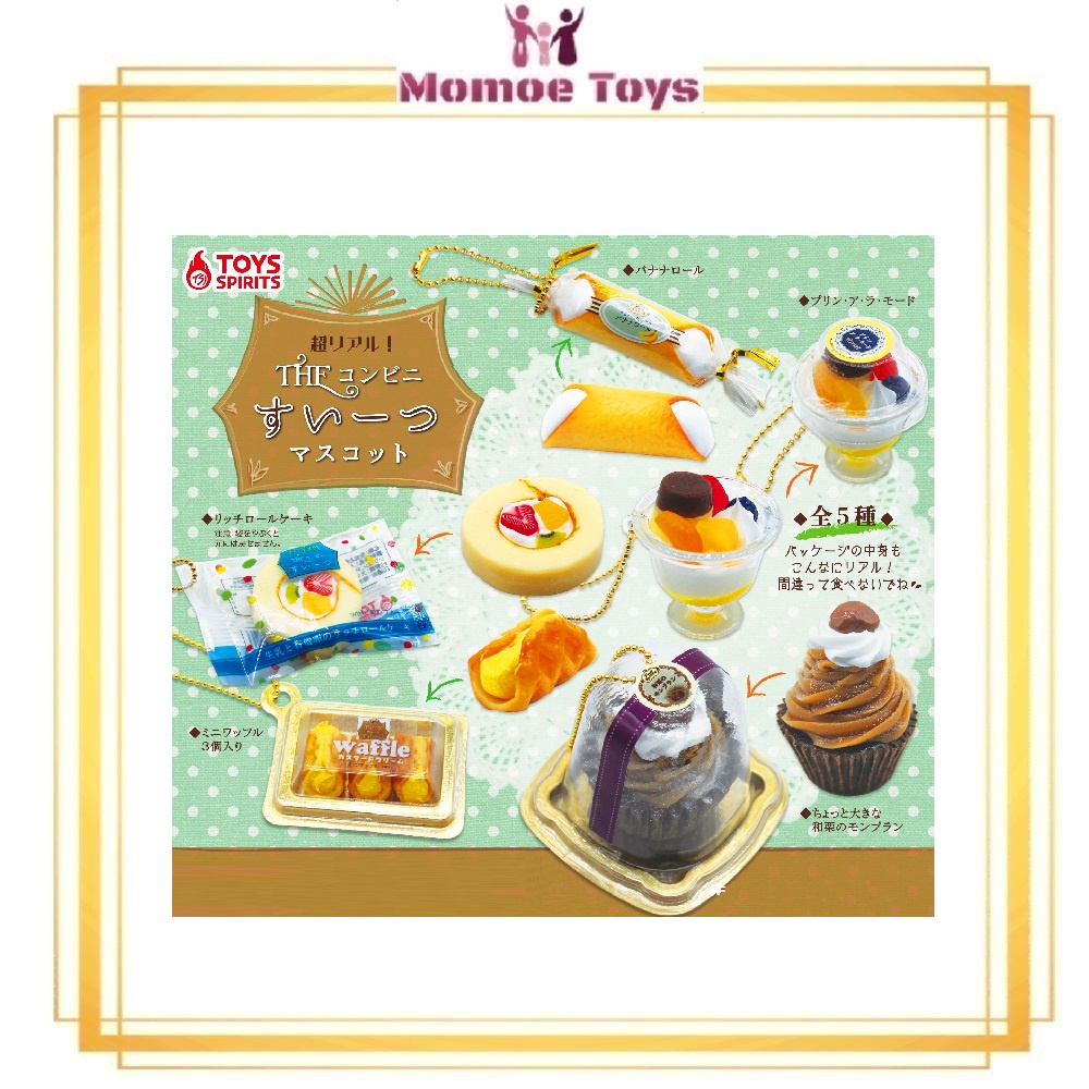 Jual Gacha-Gacha Miniatures The Convenience Store Sweets Mascot Set of ...