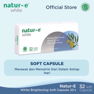 Jual NATUR E WHITE BRIGHTENING SOFT CAPSULE (BIRU) | Shopee Indonesia