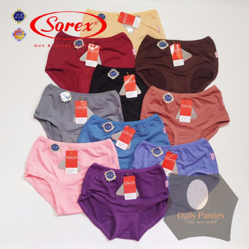 Jual (6pcs) CD WANITA SOREX 1230 CELANA DALAM KATUN SOREX CD SOREX ASLI CELANA DALAM WANITA ...