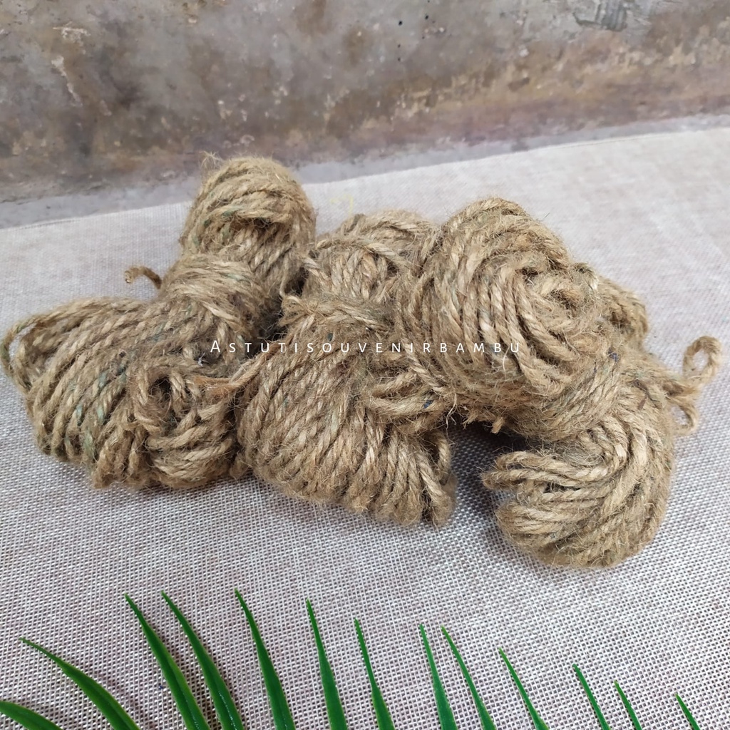 Jual TALI GONI METERAN/ TALI JUTE/ TALI RAMI/tali hampers / kado unik ...