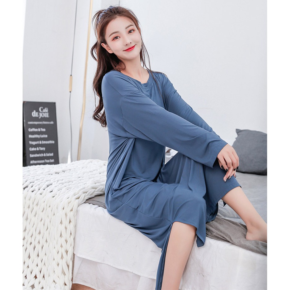 Jual Daster Baju Tidur Wanita Dewasa Panjang Ready Big Size PY25 ...
