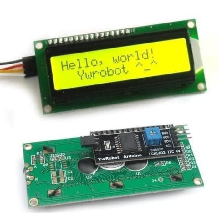 Jual I2C LCD 1602 Display LCD 16x2 with I2C LCD 16*2 dengan IIC LCD ...