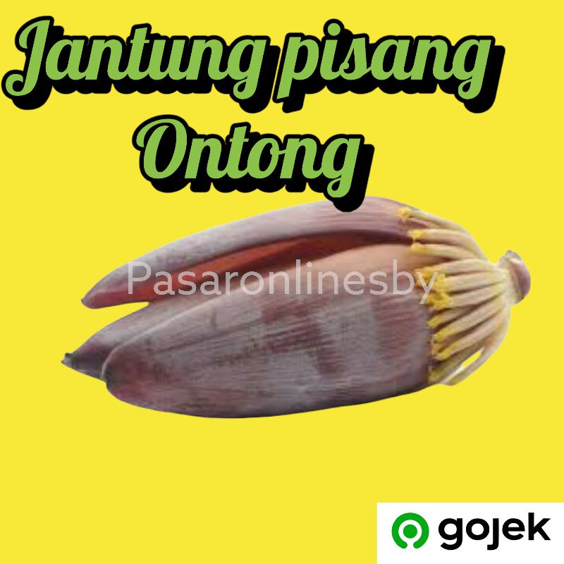 Jual PASAR GUBENG - Jantung Pisang / Ontong - Per Pcs | Shopee Indonesia