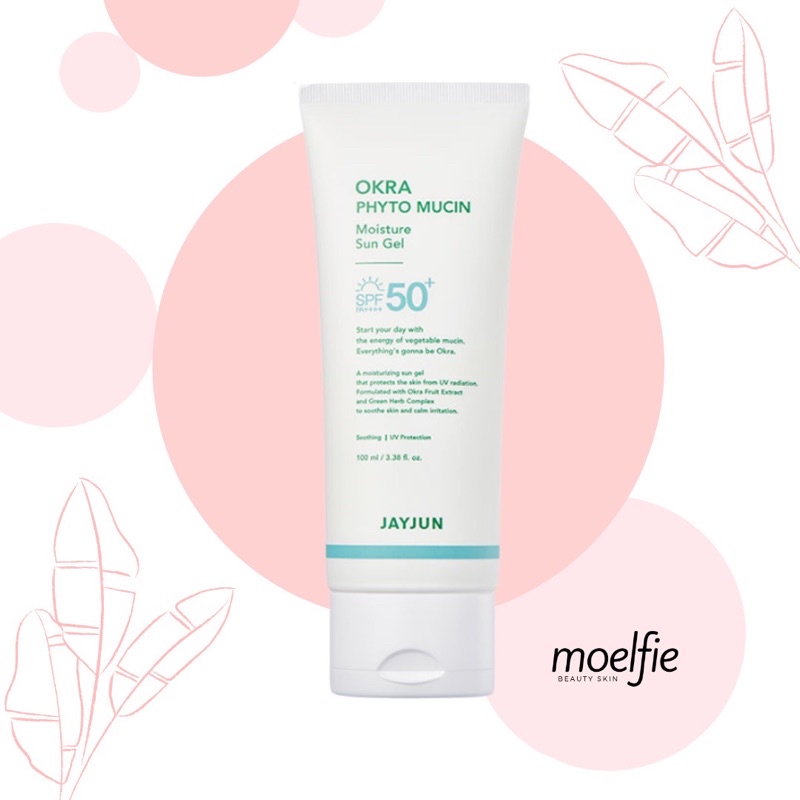 Jual [FULL SIZE] JAYJUN OKRA PHYTO MUCIN MOISTURE SUN GEL SPF 50+ PA ...