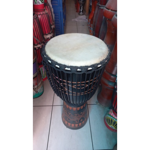 Jual GENDANG JIMBE DJIMBE PERKUSI JIMBE UKURAN 60CM | Shopee Indonesia