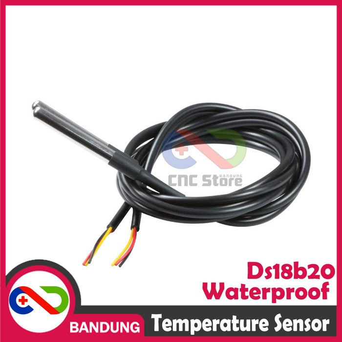 Jual Jy51Opws [Cnc] Ds18B20 Waterproof Temperature Suhu Sensor Probe ...