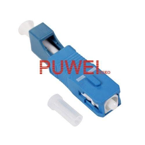 Jual SC Male To - LC Female Fiber Optic Hybrid Adapter Cable connector ...