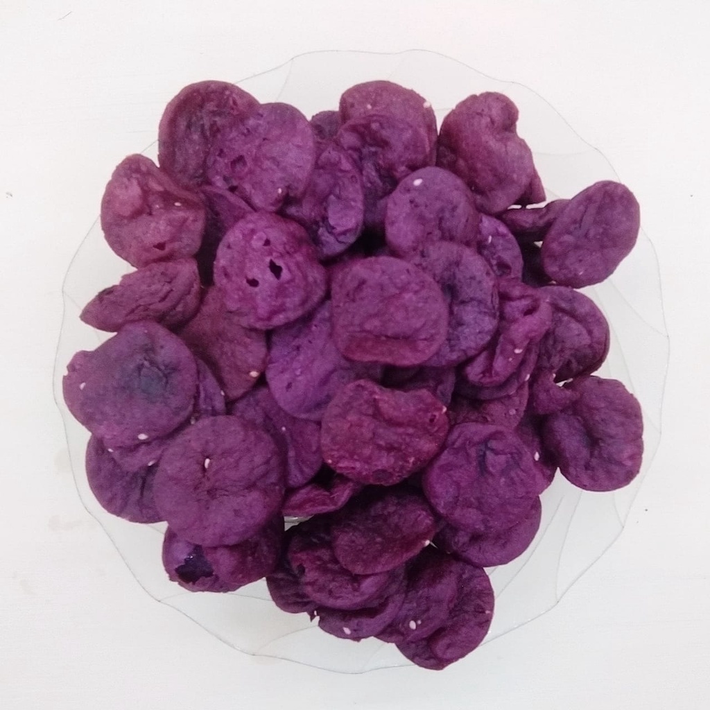 Jual 250gr Keripik Ubi Ungu Ketempling Ubi Ungu Khas Kuningan ...