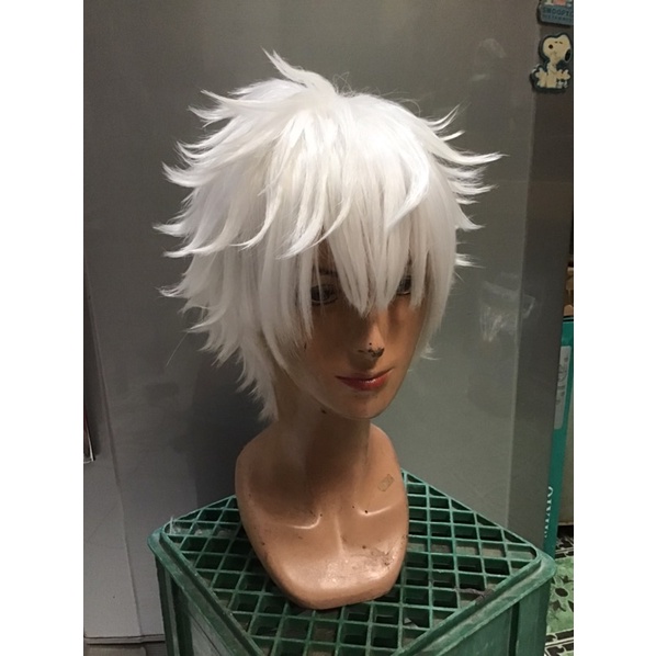 Jual Gojo Satoru wig cosplay Jujutsu Kaisen | Shopee Indonesia