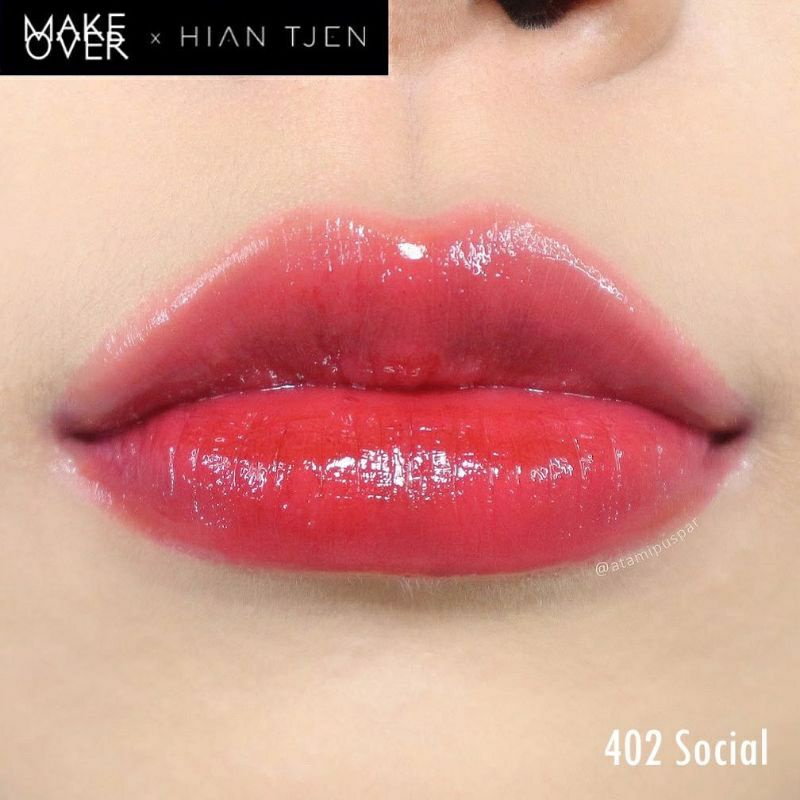 Jual Make Over X Hian Tjen Empress Glassy Lip Lacquer | Shopee Indonesia