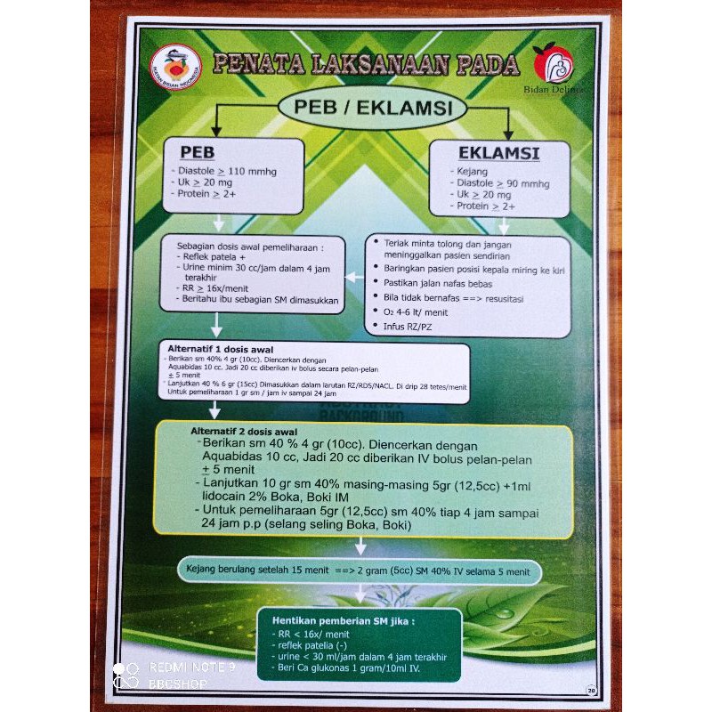 Jual (20) POSTER PENATALAKSANAAN PADA PEB EKLAMSI | Shopee Indonesia