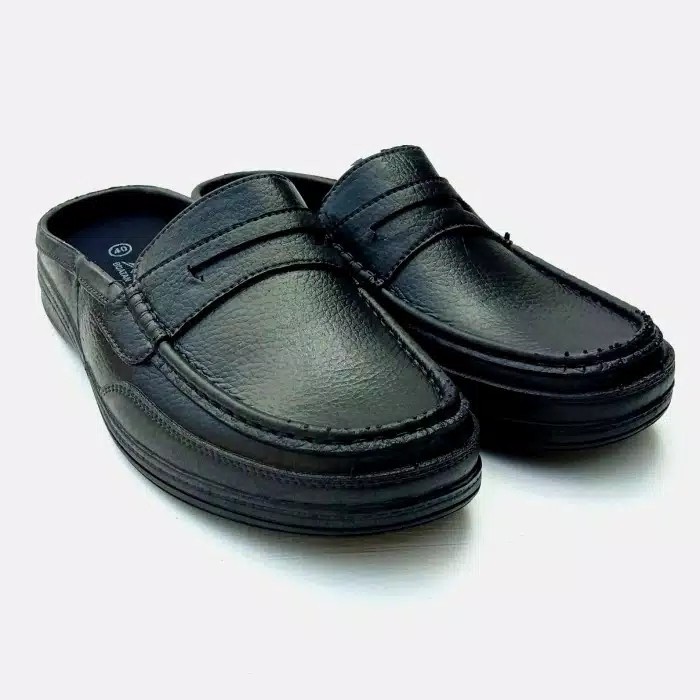 Jual sogo ATT AB 550 SEPATU SLOP PRIA Sepatu Formal Tanpa Tali Bahan ...