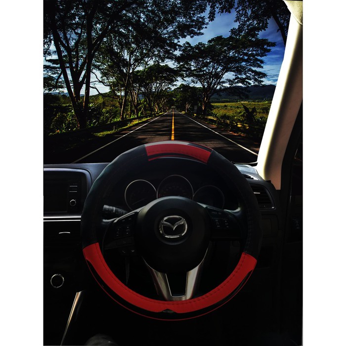 Jual SARUNG STIR COVER SETIR MOBIL UNIVERSAL / STEERING WHEEL COVER ...