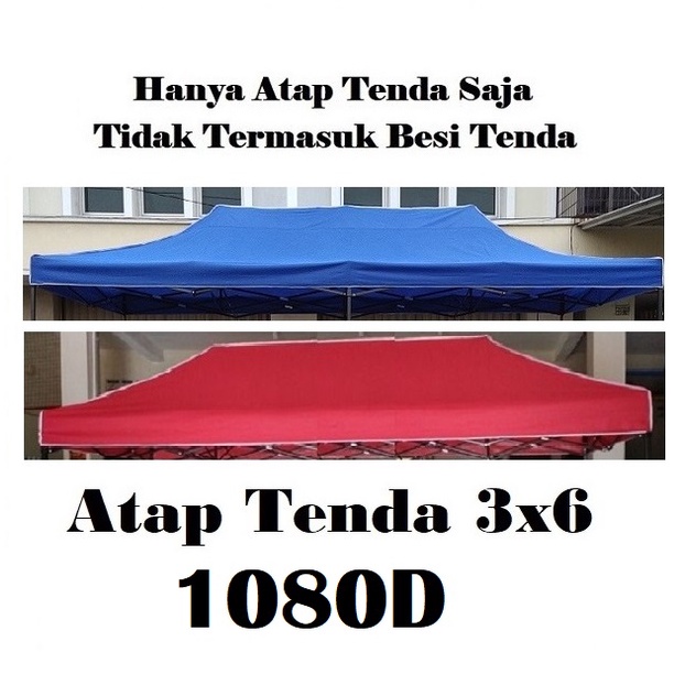 Jual Terpal Atap Tenda 3x6 Bahan Polyester Tipe 1080D | Shopee Indonesia