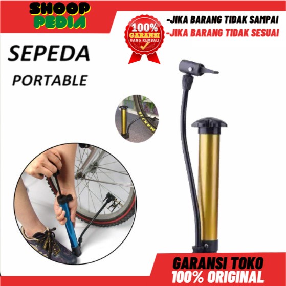 Jual Pompa Angin Ban Sepeda, Lengkap Kompaan angin Kompa Tangan Mini ...