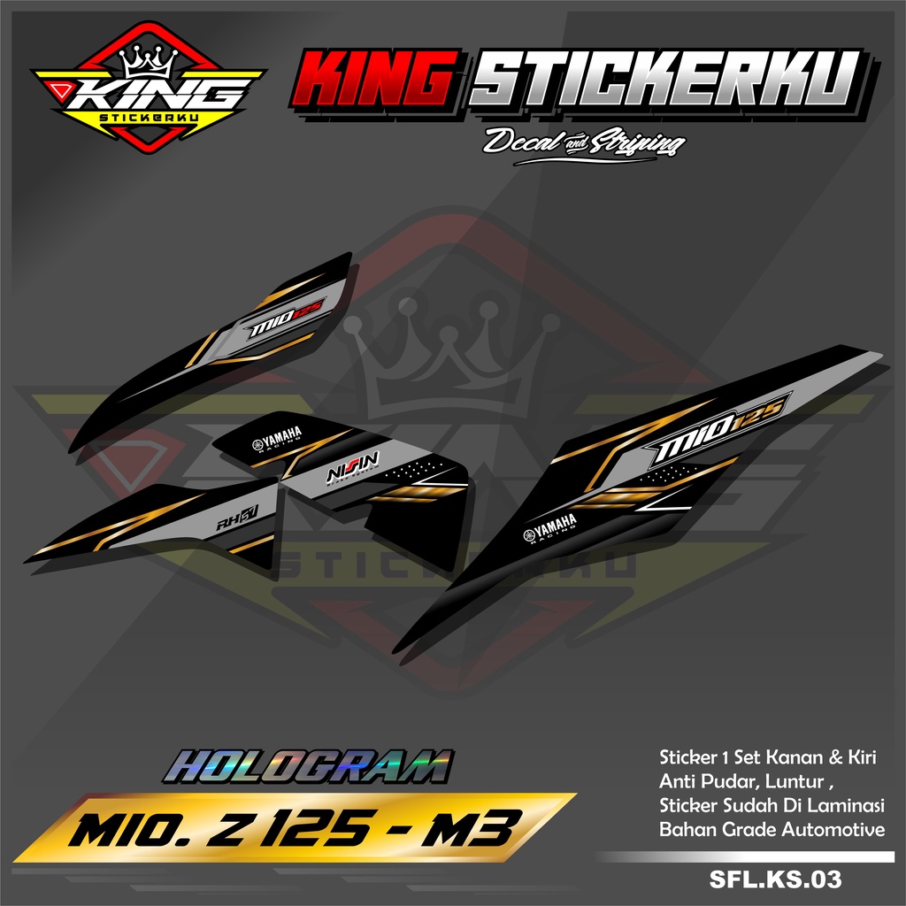 Jual Stiker MIO M3 / Mio Z / Mio 125 - Decal Sticker MIO M3 / Mio Z ...