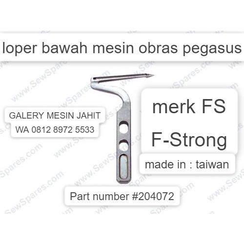 Jual loper mesin obras industri pegasus bagian bawah - untuk model M series | Shopee Indonesia