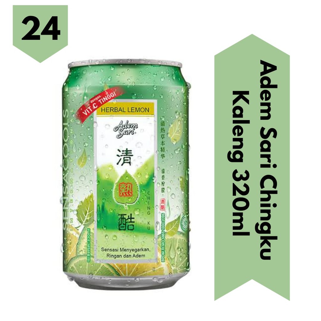 Jual Adem Sari Chingku Kaleng 320ml I Isi 24 Pcs | Shopee Indonesia