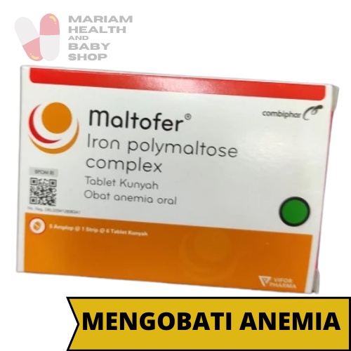 Jual Maltofer Chew Tablet Kunyah Box Isi 30 Tablet | Obat Vitamin ...