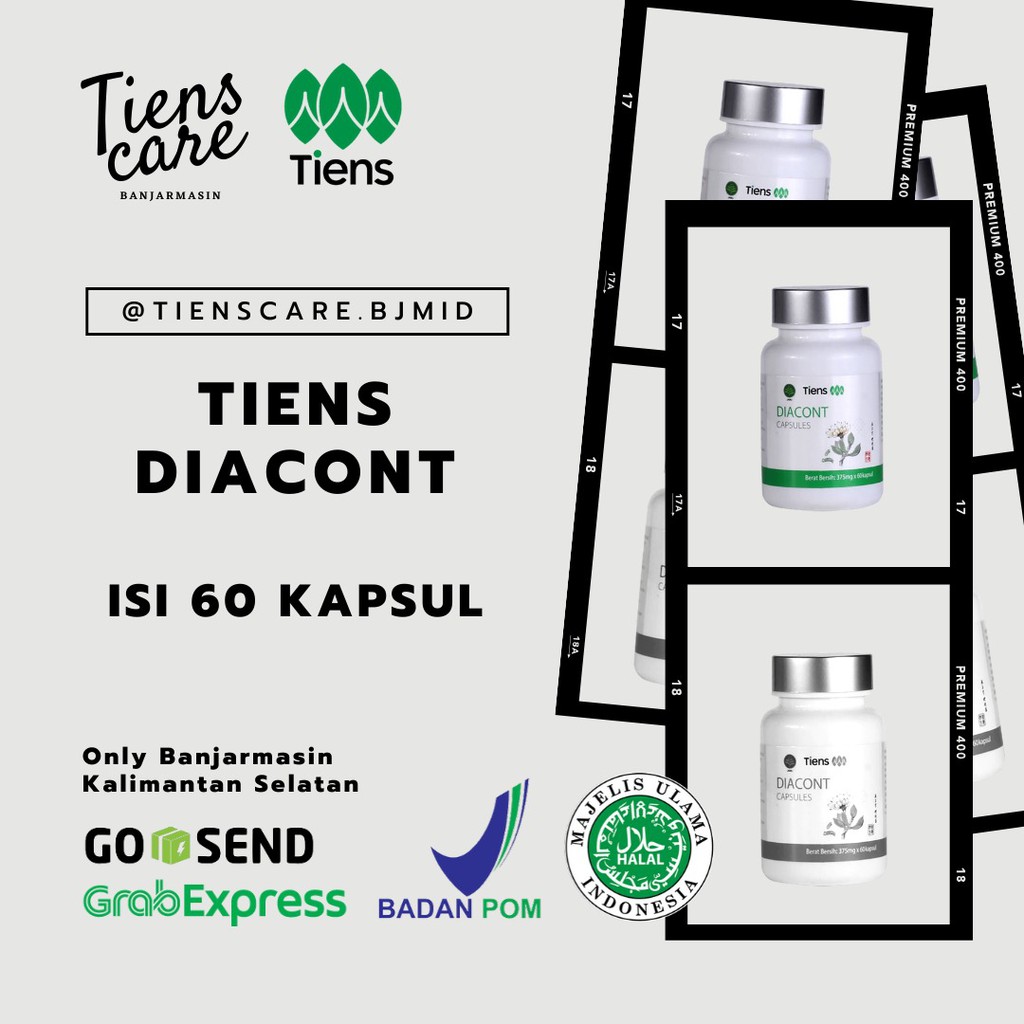 Jual Tiens Diacont Isi 60 Kapsul Tianshi Diabet Diabetes Control Sakit ...