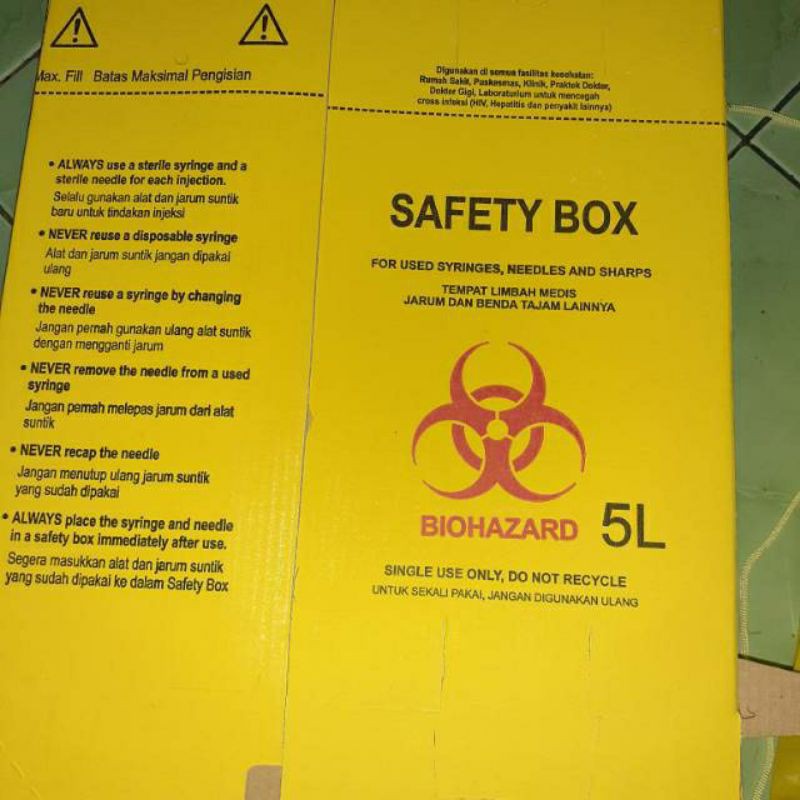 Jual SafetyBOX 5L | Shopee Indonesia