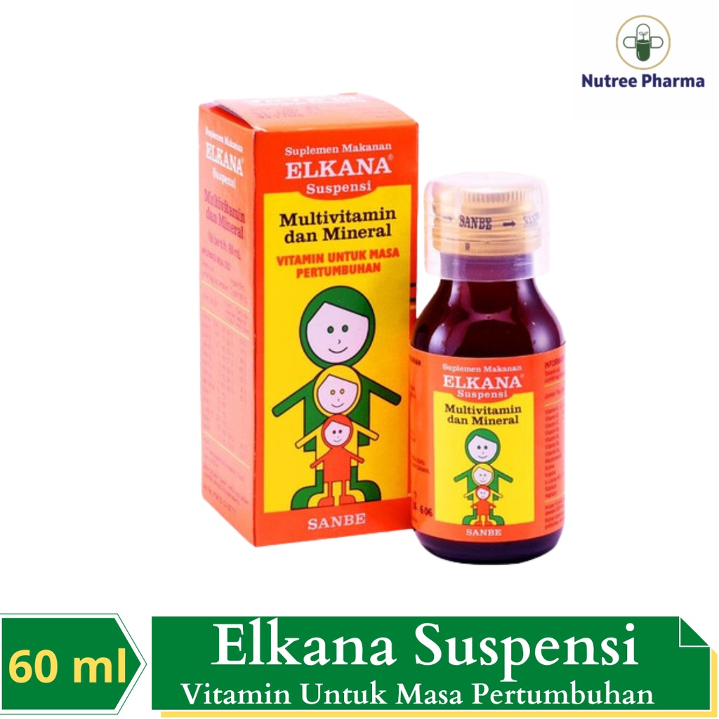 Jual Elkana Suspensi 60 ml | Shopee Indonesia