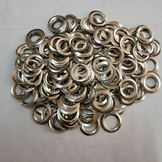 Jual ring mata ayam eyelet 5mm / ring pasangan mata ayam 350 nikel ...