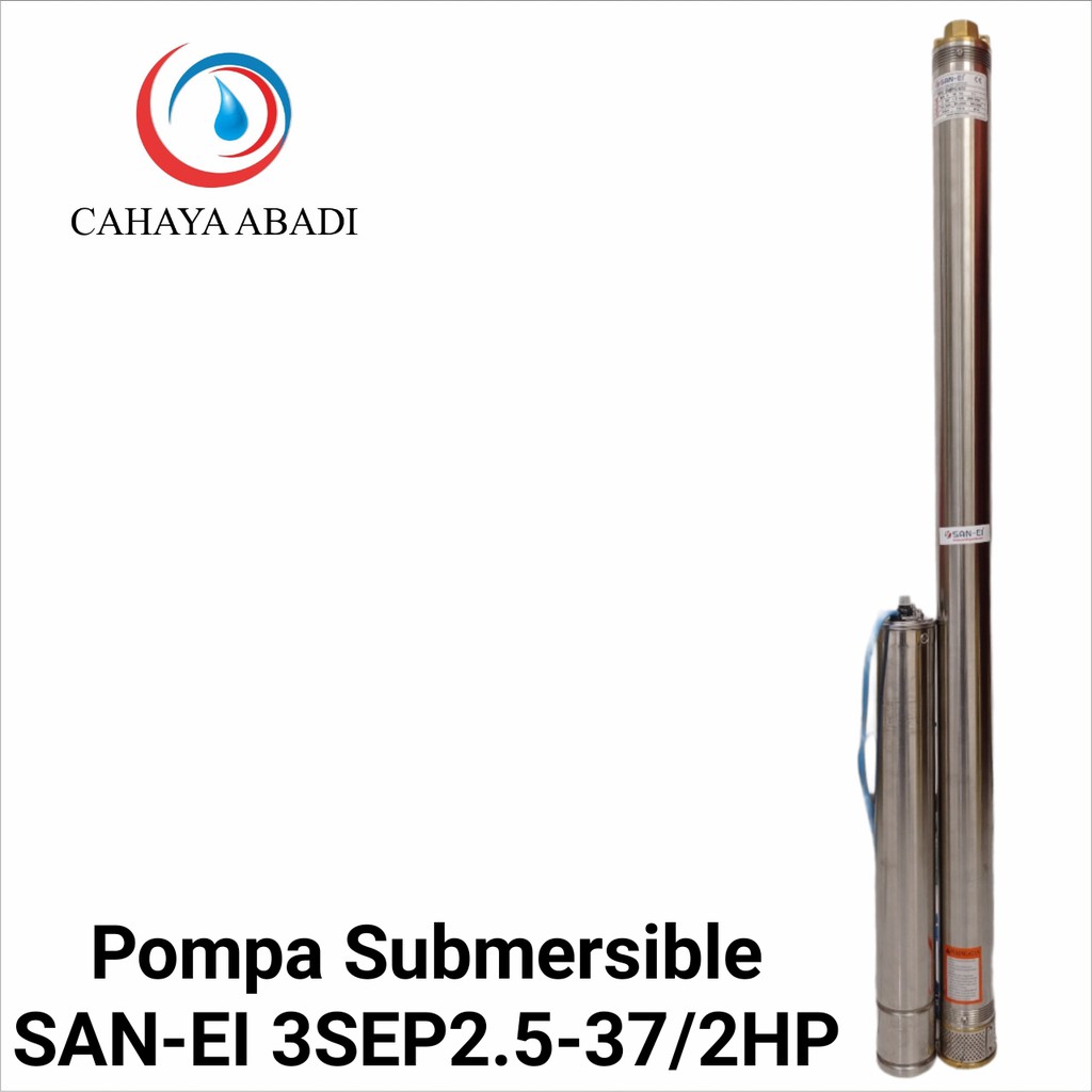 Jual POMPA SUBMERSIBLE - SAN-EI 3SEP2.5-37P/2HP | Shopee Indonesia