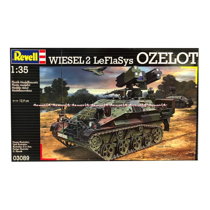 Jual dzw3393 Revell Wiesel 2 Leflasys Ozelot Merakit Tank Abri | Shopee ...