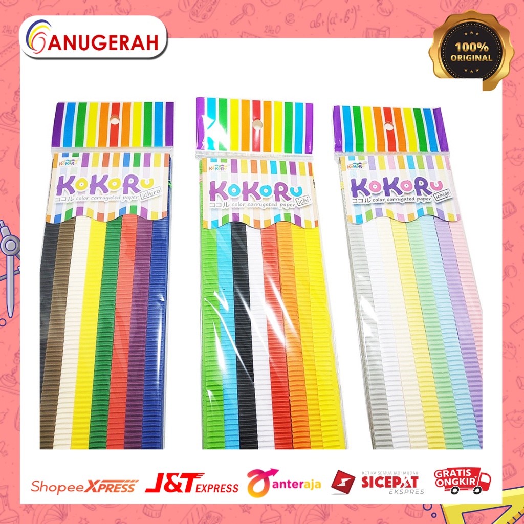 Jual KOKORU ICHI / ICHIRO / ICHIGO CORROUGATED PAPER KERTAS GELOMBANG ...