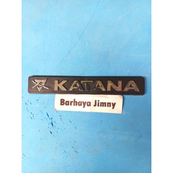 Jual EMBLEM KATANA SUZUKI JIMNY CHROME | Shopee Indonesia