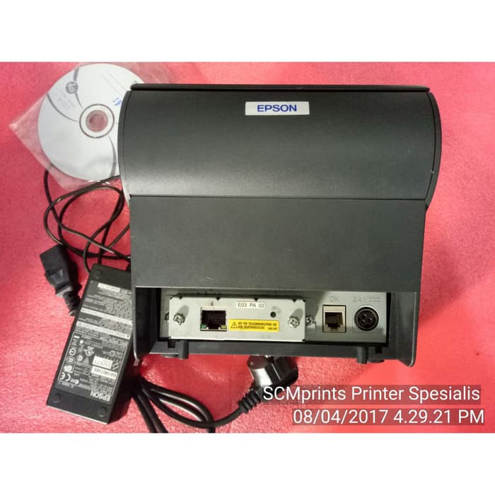 Jual Thermal Printer Epson TMT 88iv Network / TM-T88 IV LAN Termal ...