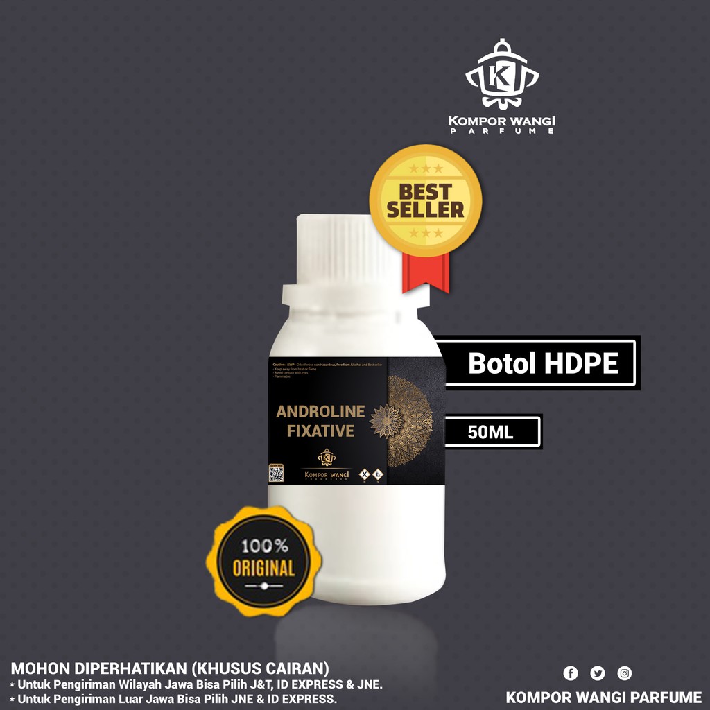 Jual FIXATIVE Penguat dan Pengawet Parfum Kemasan 10 ML, 50 ML dan 100 ...
