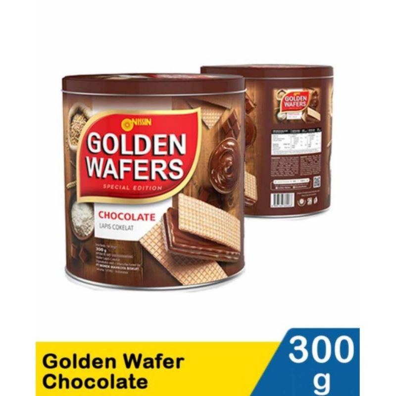 Jual NISSIN GOLDEN WAFER 300G | Shopee Indonesia