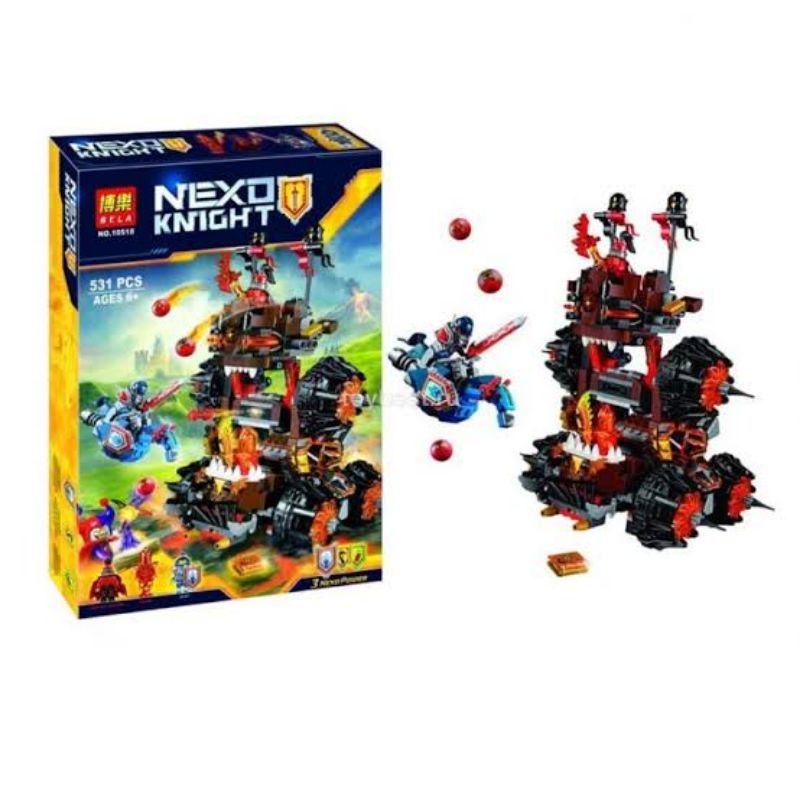 Jual Lego Nexo Lele Nexo Knight General Magmar Siege Machine Of Doom ...