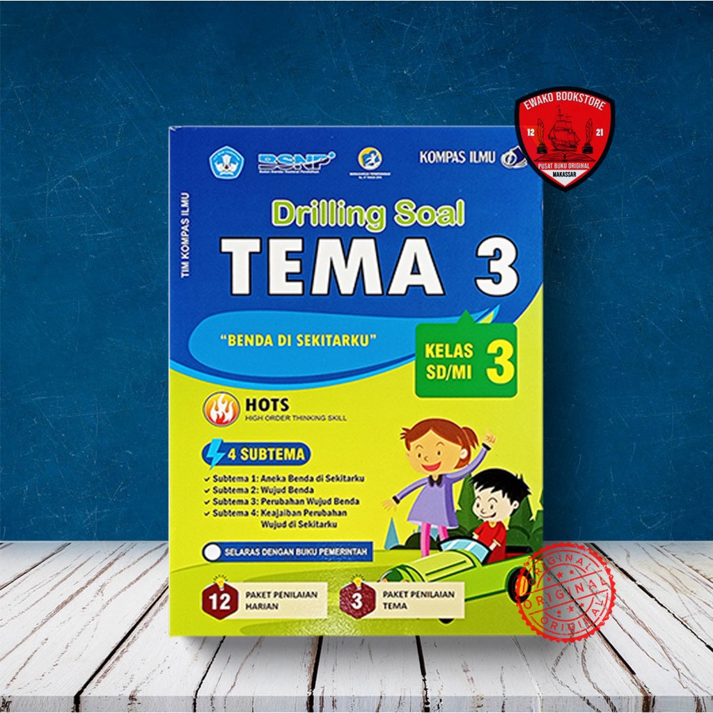 Jual BUKU PELAJARAN SD DRILLING SOAL KELAS 3 SD/MI TEMA 3 | Shopee Indonesia